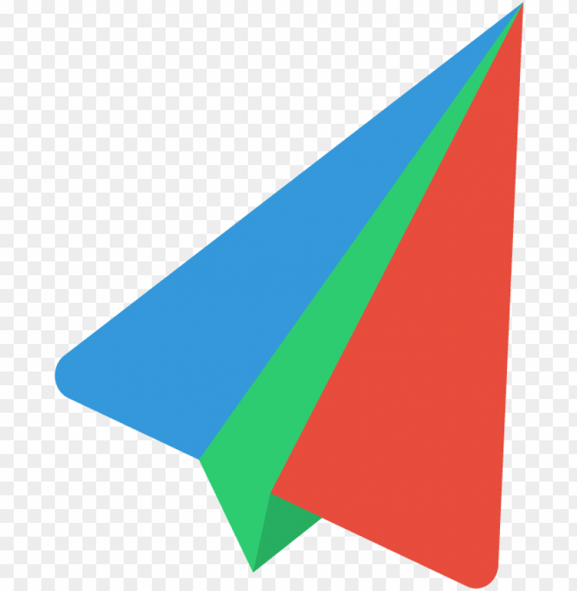 Free download | HD PNG aper plane logo triangle PNG transparent with ...