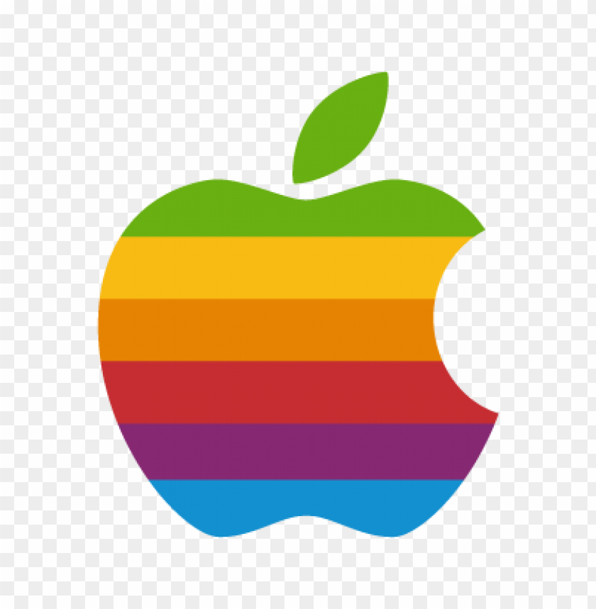Free download | HD PNG apple computer logo vector rainbow | TOPpng