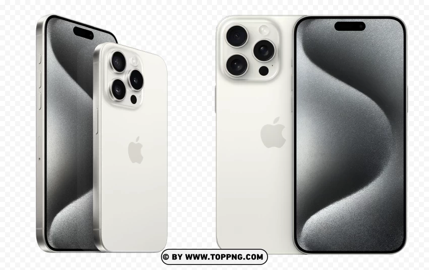 Free download | HD PNG apple iphone 15 white titanium png | TOPpng
