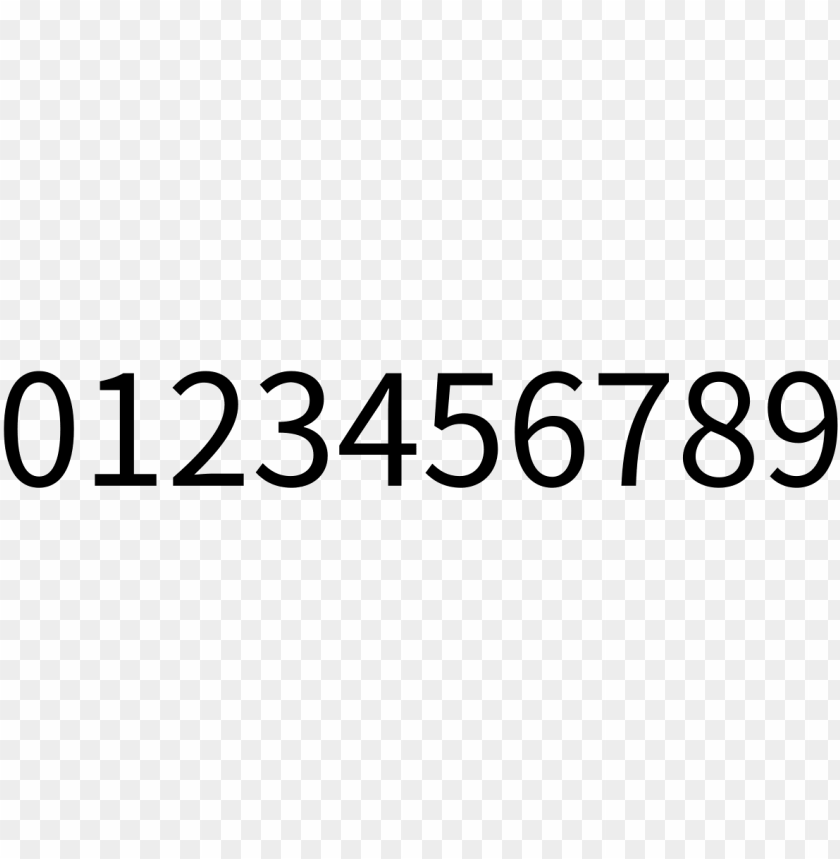 Free download | HD PNG arabic numerals font PNG transparent with Clear ...