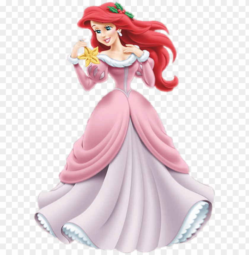 Free download | HD PNG ariel holiday 01 disney princess christmas ariel ...