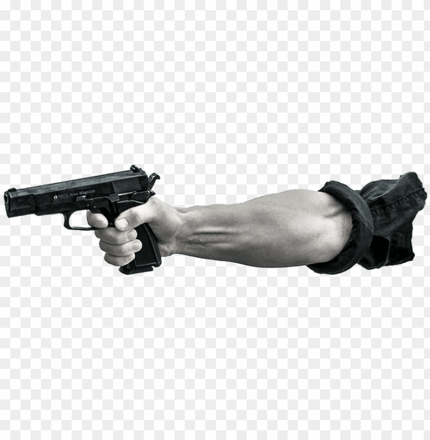 Free download | HD PNG arm pointing gun arm with gun PNG transparent ...