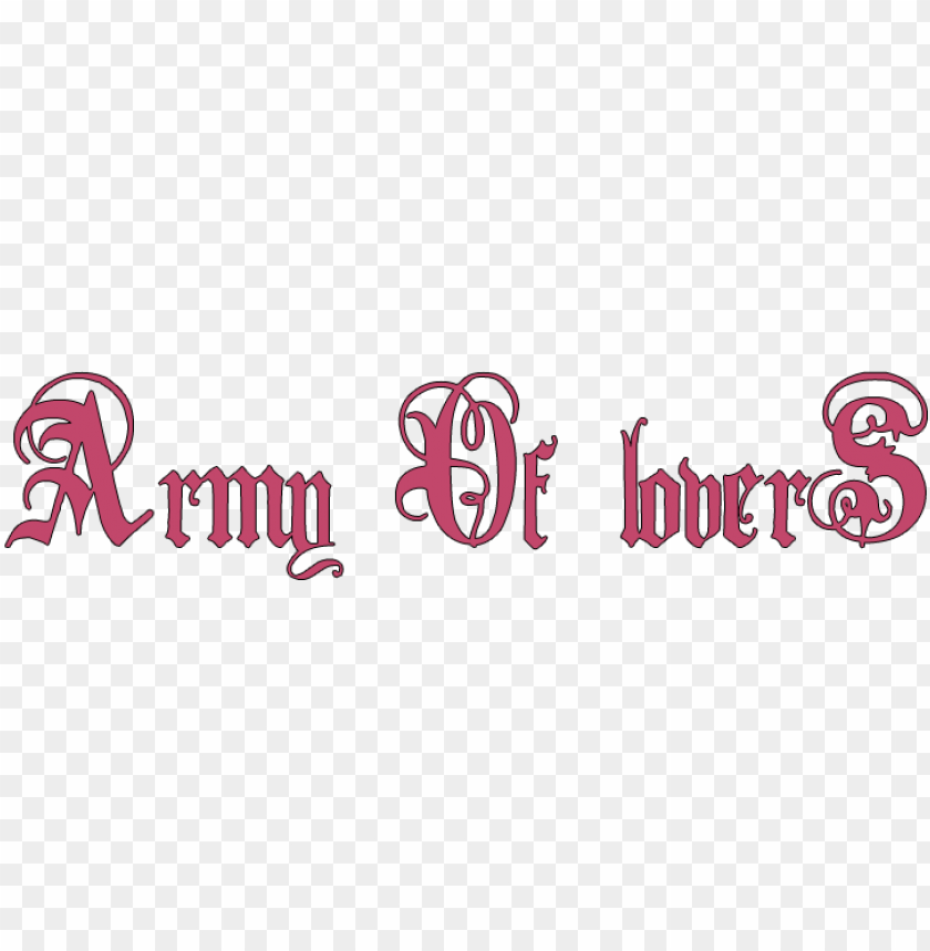 Free download | HD PNG army of lovers army of lovers logo PNG ...