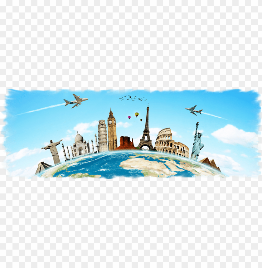 Free download | HD PNG around the world flyers PNG transparent with ...