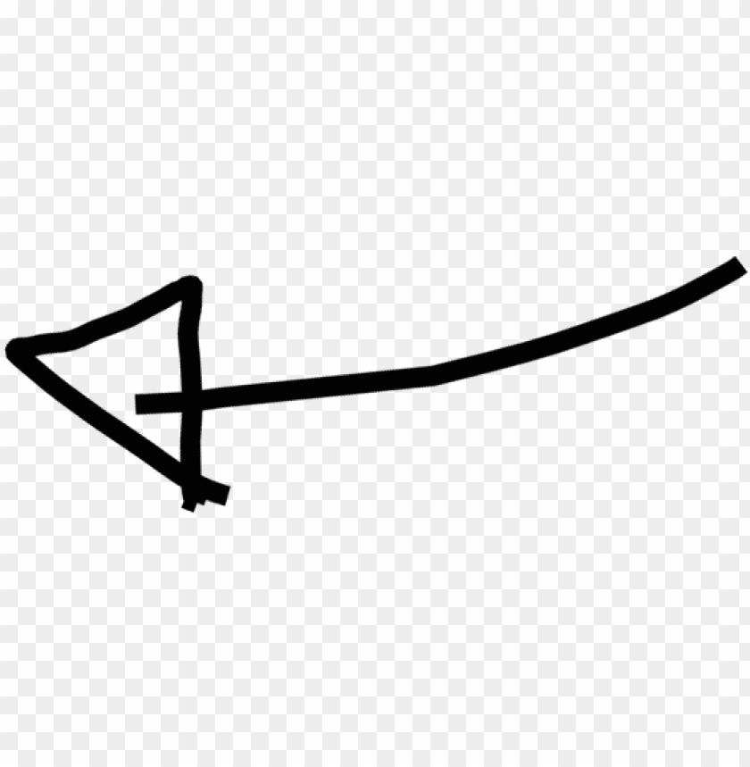 Free download | HD PNG loose hand drawn left arrow png PNG transparent ...