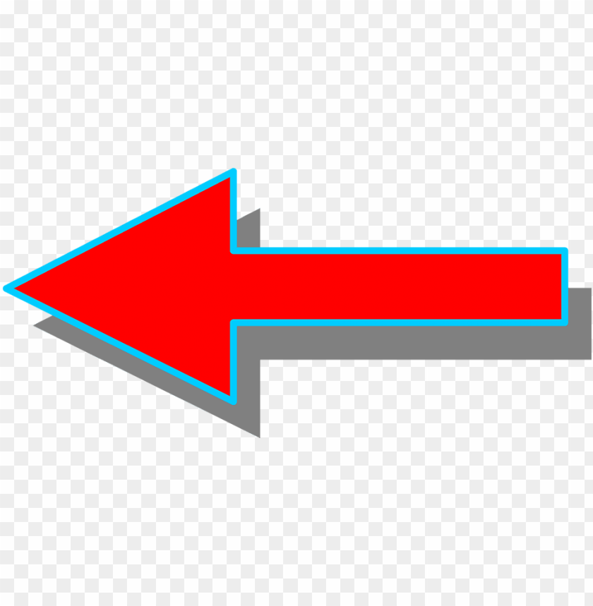 Free download | HD PNG arrow left red arrow facing left PNG transparent ...