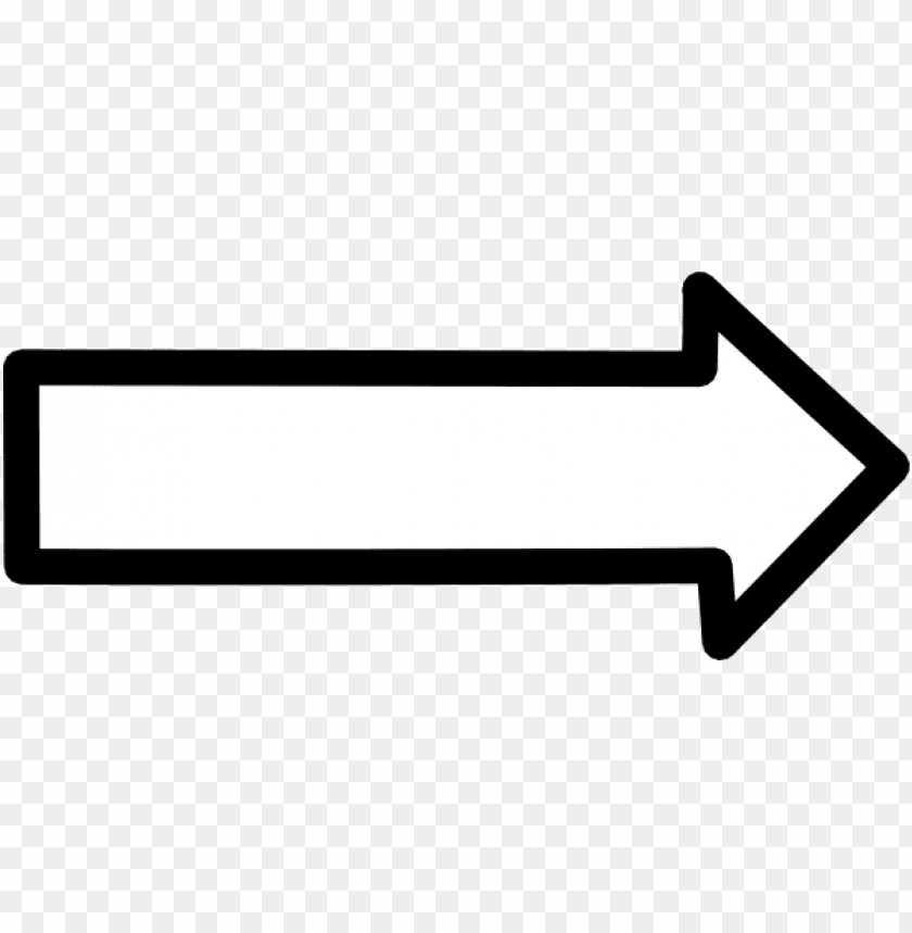 Free download | HD PNG outlined right arrow symbol png PNG transparent ...