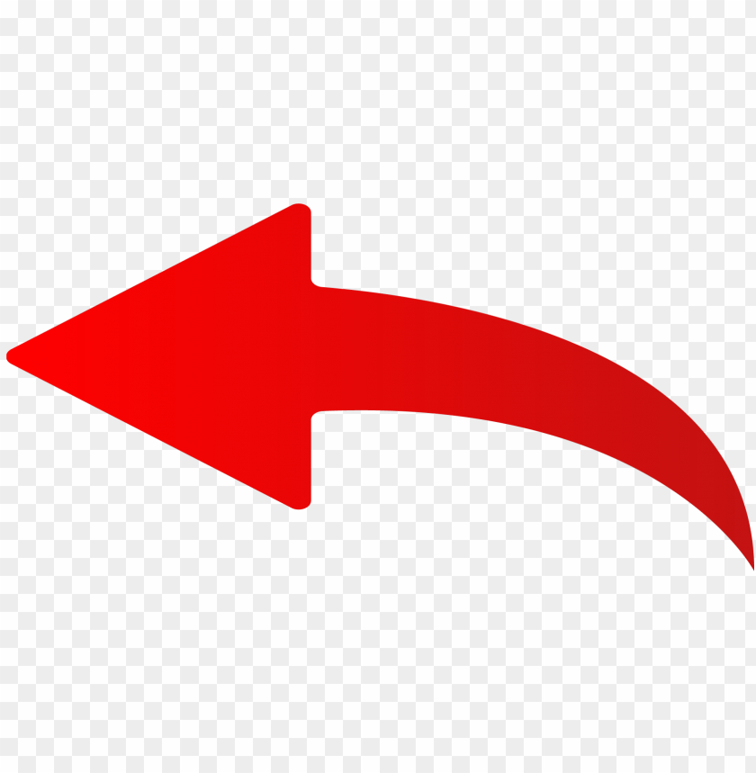 Free download | HD PNG flat red arrow turning left png - Image ID ...
