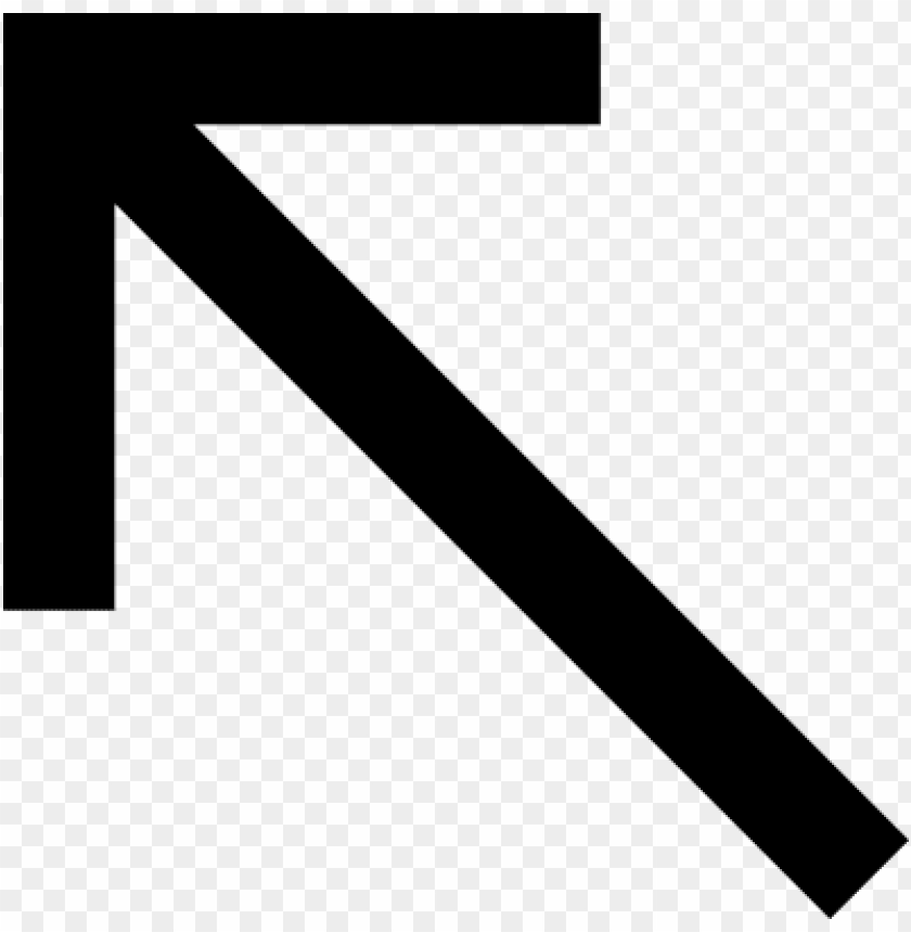 Free download | HD PNG arrow pointing northwest vector png PNG ...