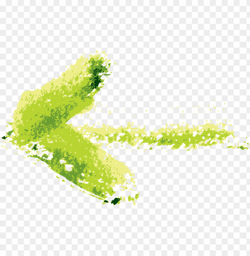 Free download | HD PNG arrow watercolor green PNG transparent with ...