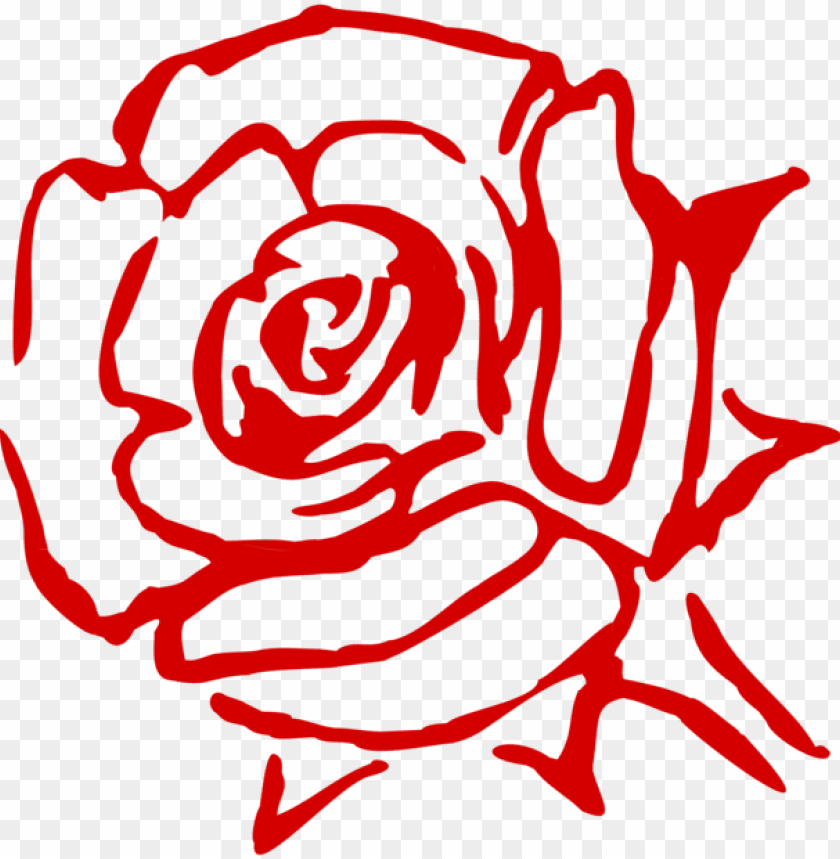Free download | HD PNG art line red rose PNG transparent with Clear ...