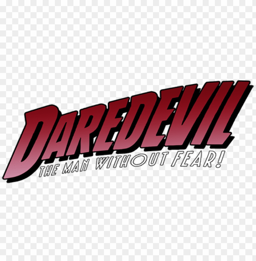 Free download | HD PNG daredevil red logo with tagline PNG transparent with Clear Background ID ...