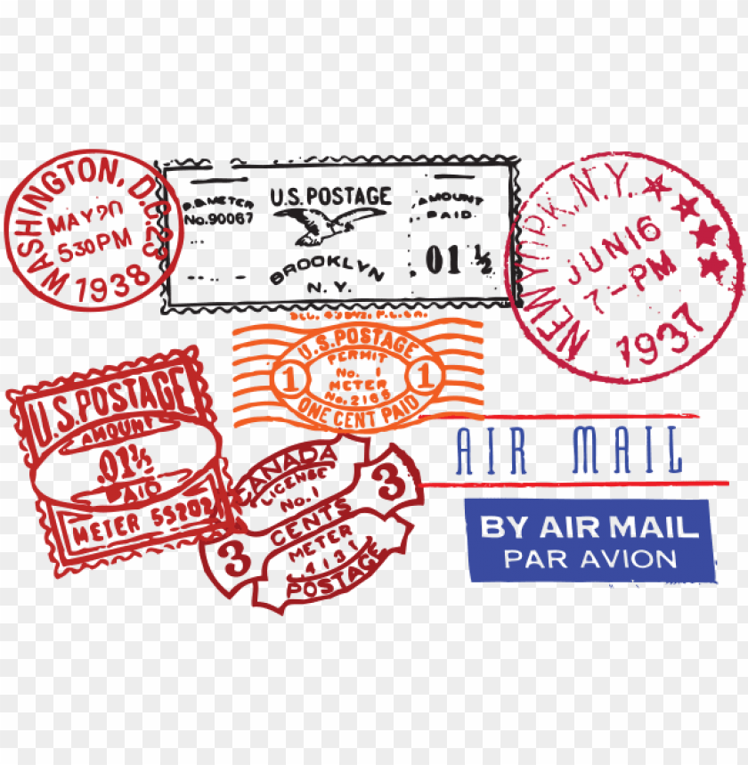 Free download | HD PNG assport stamps vector png free vector stam PNG ...