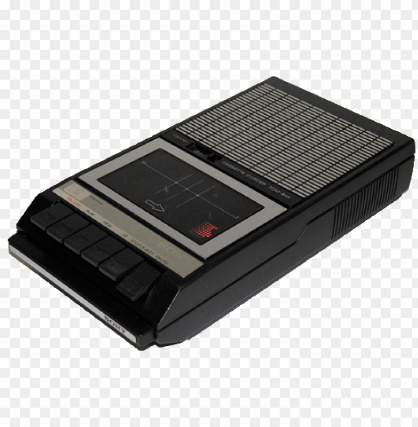 Free download | HD PNG audio cassette player with compact design | TOPpng