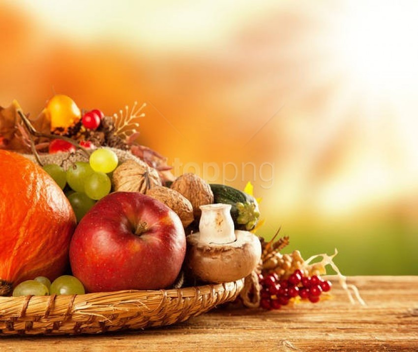 Free download | HD PNG autumn fruits and vegetables background best ...