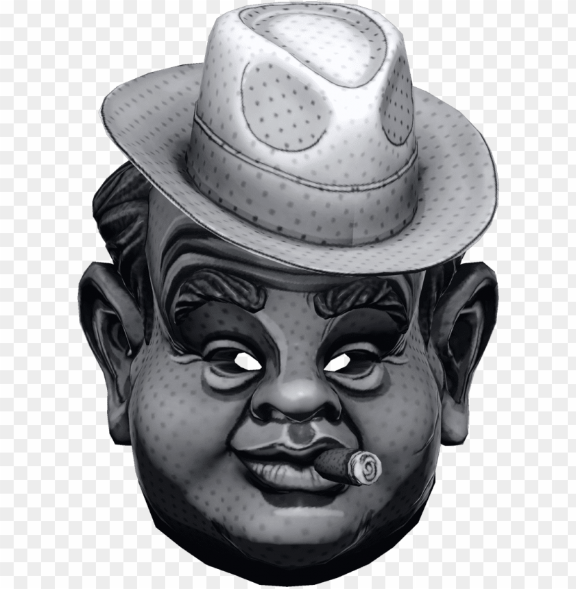 Free download | HD PNG ayday payday 2 al capone mask PNG transparent ...