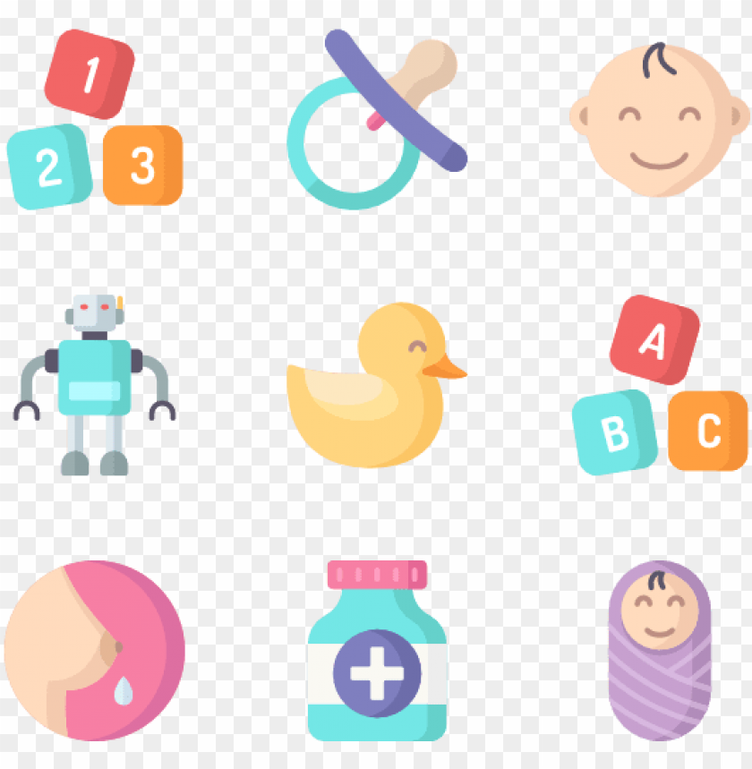 Free download | HD PNG baby 50 icons baby icon vector PNG transparent ...
