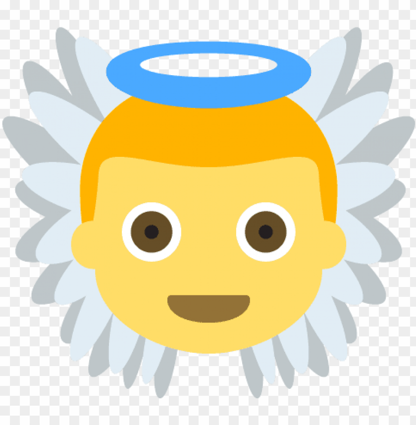 Free download | HD PNG baby angel emoji emot vector icon illustration ...
