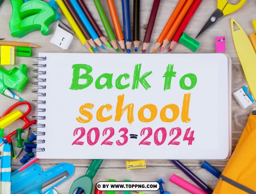 Free download | HD PNG back to school cards 2023 2024 best greeting ...