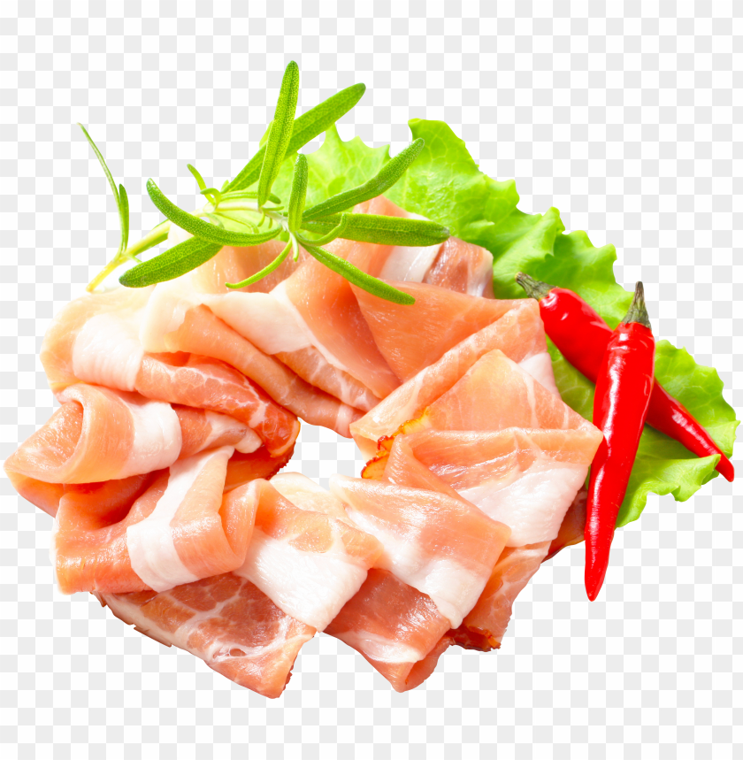 Free download | HD PNG rolled bacon with herbs - Image ID 481909 | TOPpng