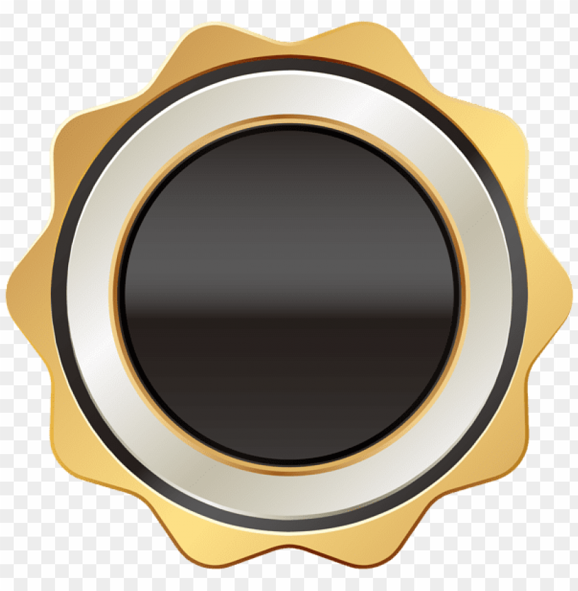 Free download | HD PNG badge black gold clipart png photo - 50846 | TOPpng