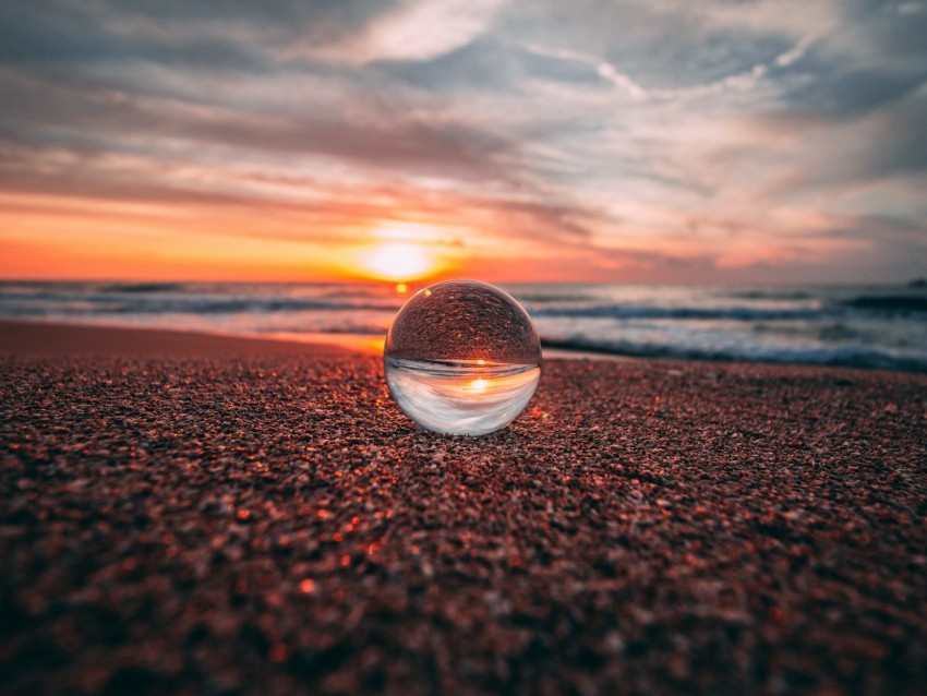 Free download | HD PNG ball glass reflection sea sunset shore 4k ... Free download | HD PNG ball glass reflection sea sunset shore 4k ...