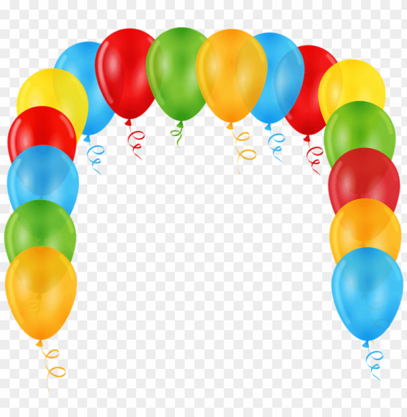 Free download | HD PNG Transparent Background PNG of balloon arch ...