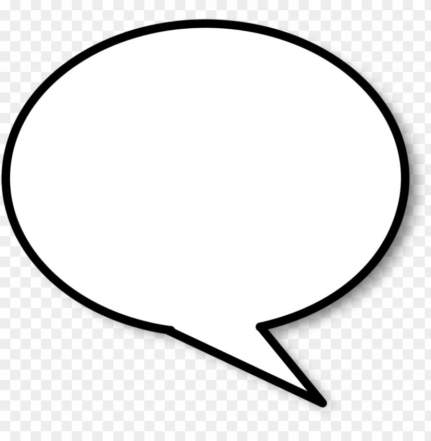 Free download | HD PNG balloon speech round bubble cartoon outline PNG ...