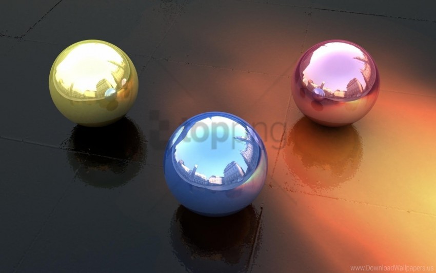 Free download | HD PNG balls form reflection wallpaper background best ...