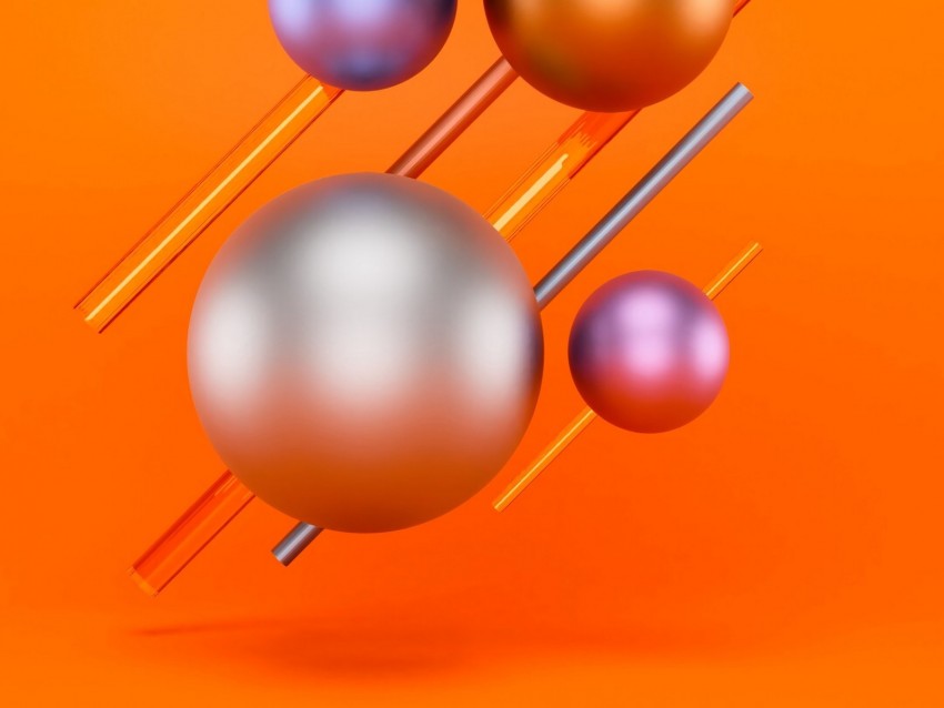 Free download | HD PNG balls lines colorful bright 3d 4k wallpaper | TOPpng