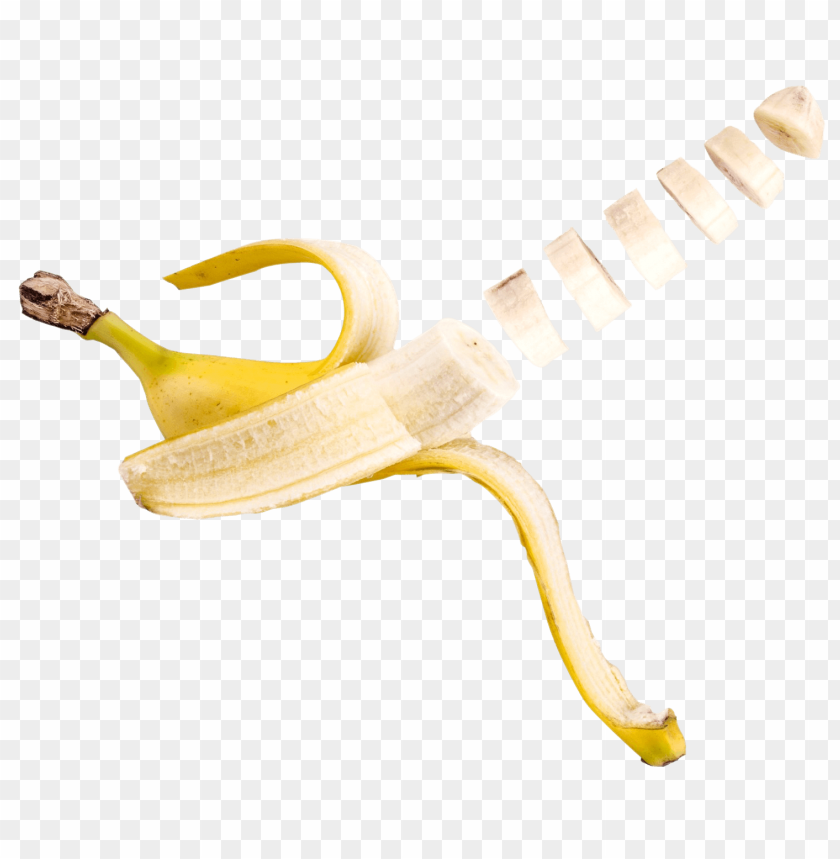 Free download | HD PNG peeled banana with spiral curl and soft shadows ...