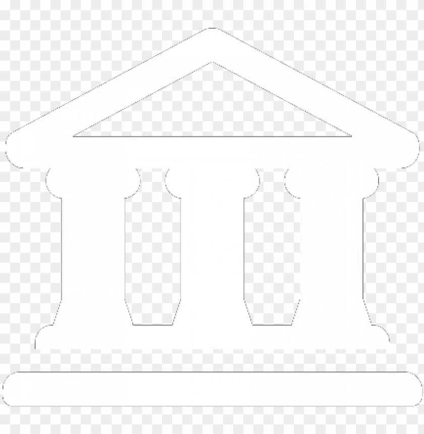 Download bank branch icon - white bank icon png - Free PNG Images | TOPpng