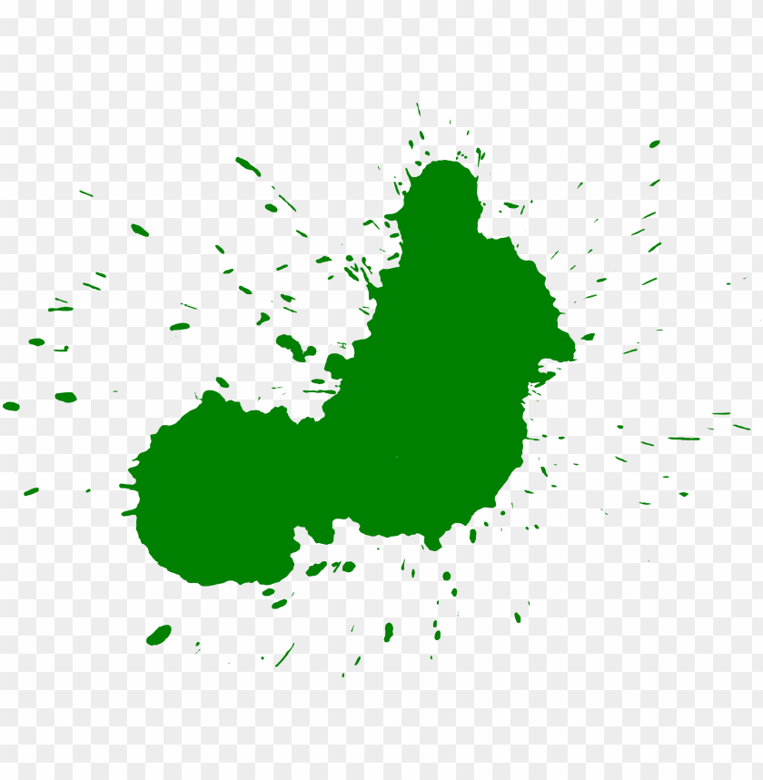 Free download | HD PNG banner transparent splash transparent green ...