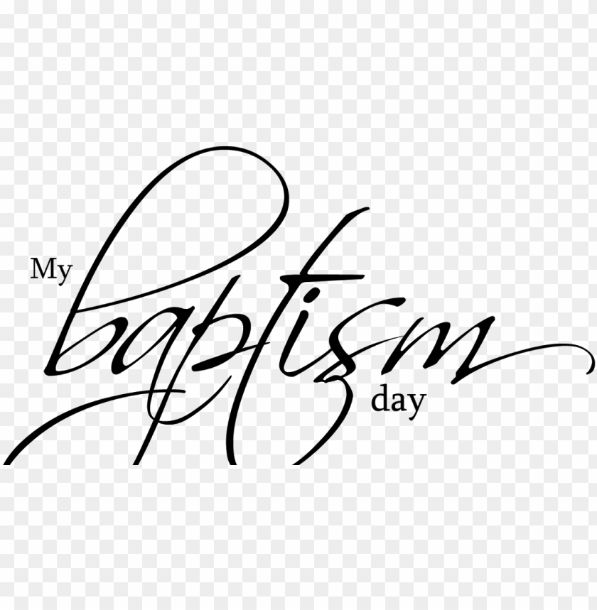 Free download | HD PNG baptism word art PNG transparent with Clear ...