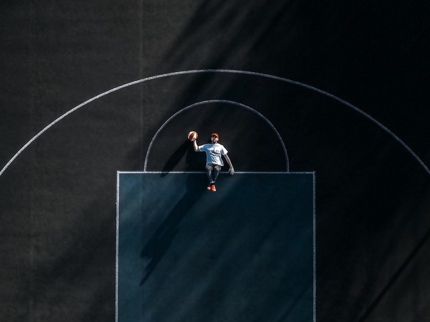 Free download | HD PNG basketball court man aerial view marking ...