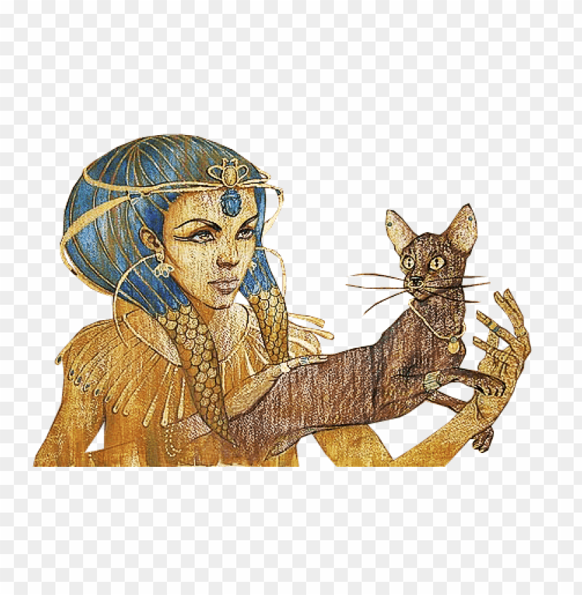Free download | HD PNG Transparent PNG image Of cleopatra with cat png ...