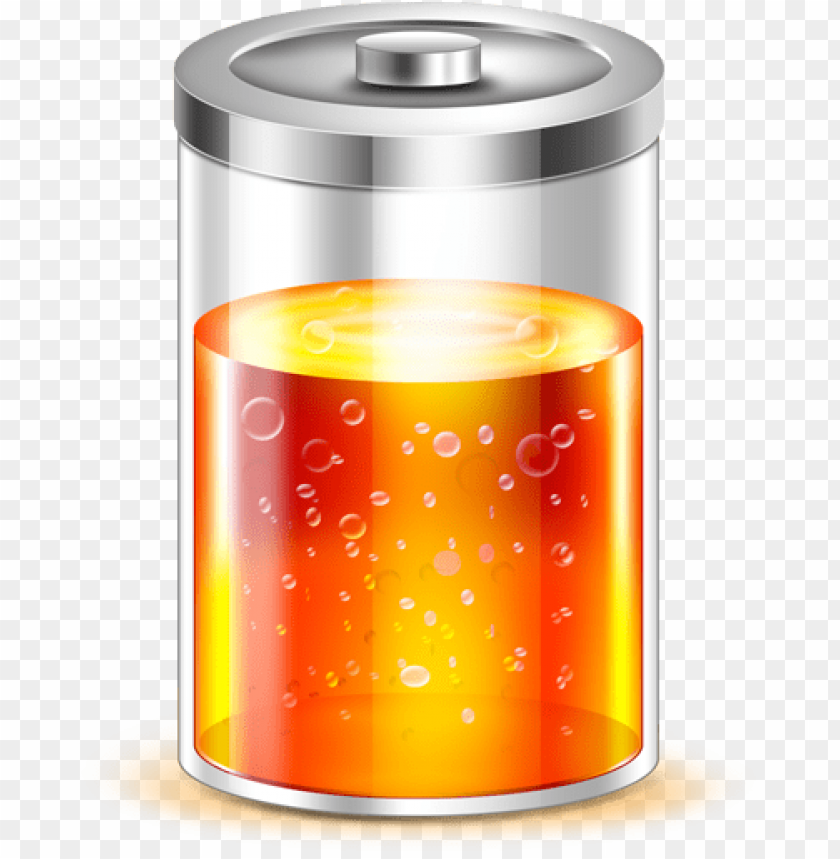 Free download | HD PNG Transparent Background PNG of orange battery ...