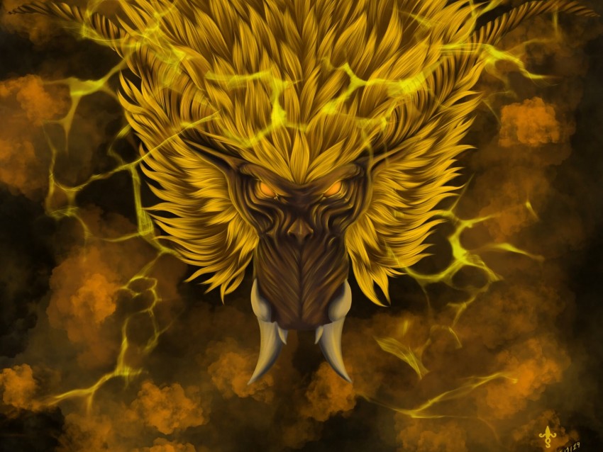 Free download | HD PNG beast art fangs 4k wallpaper | TOPpng