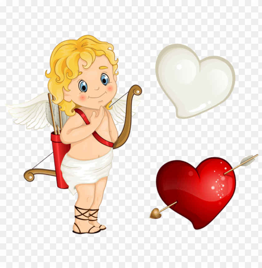 Free download | HD PNG beautiful cupid with hearts png images ...