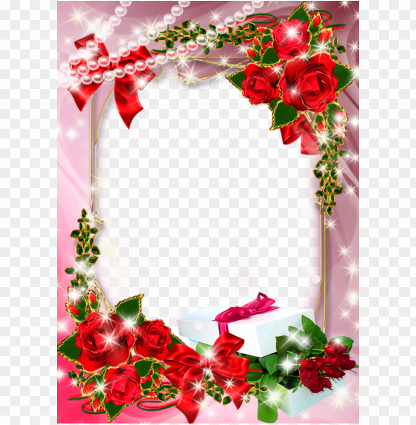 Free download | HD PNG beautiful pink transparent photo frame with ...