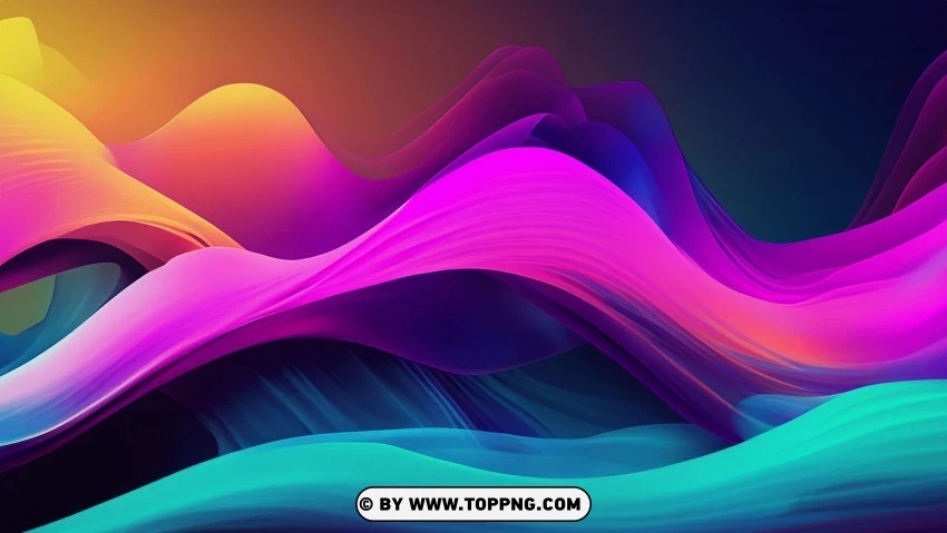 Free download | HD PNG beautifully designed colorful abstract flowing ...