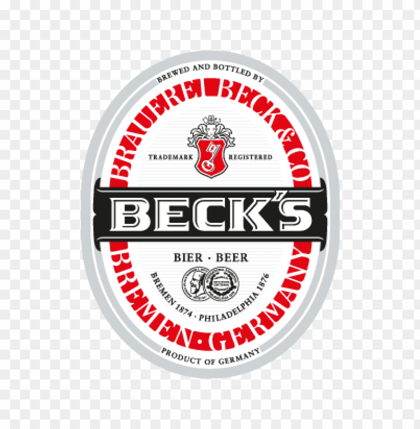 Free download | HD PNG becks vector logo | TOPpng