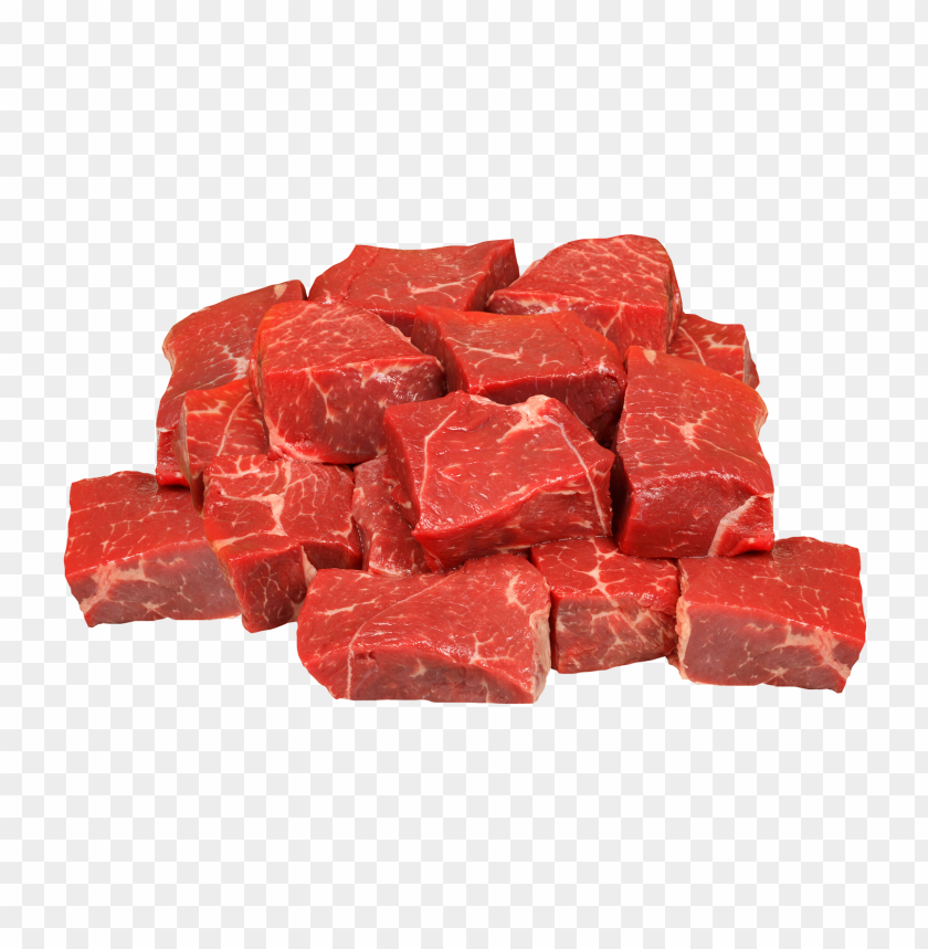 Free download | HD PNG cubed lean beef - Image ID 482166 | TOPpng