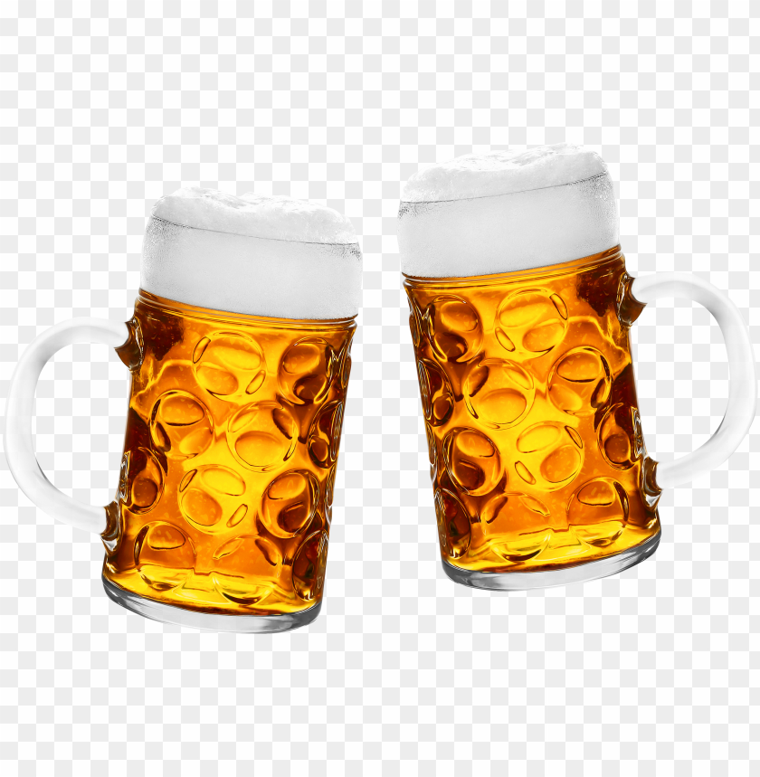 Free download | HD PNG pair of beer mugs with foam - Image ID 482228 ...