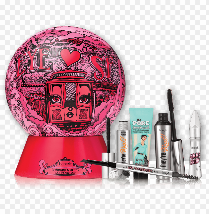 Free download | HD PNG benefit eye heart sf gift set PNG transparent ...