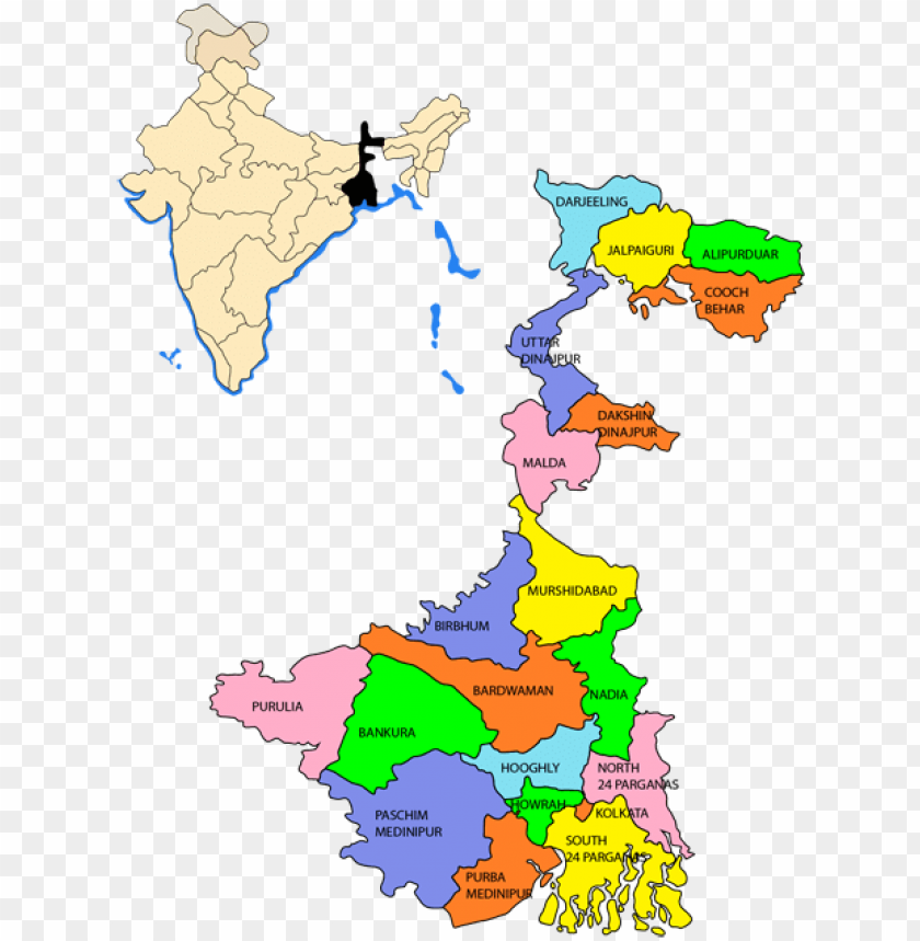 Free download | HD PNG bengal clipart west bengal west bengal map ...