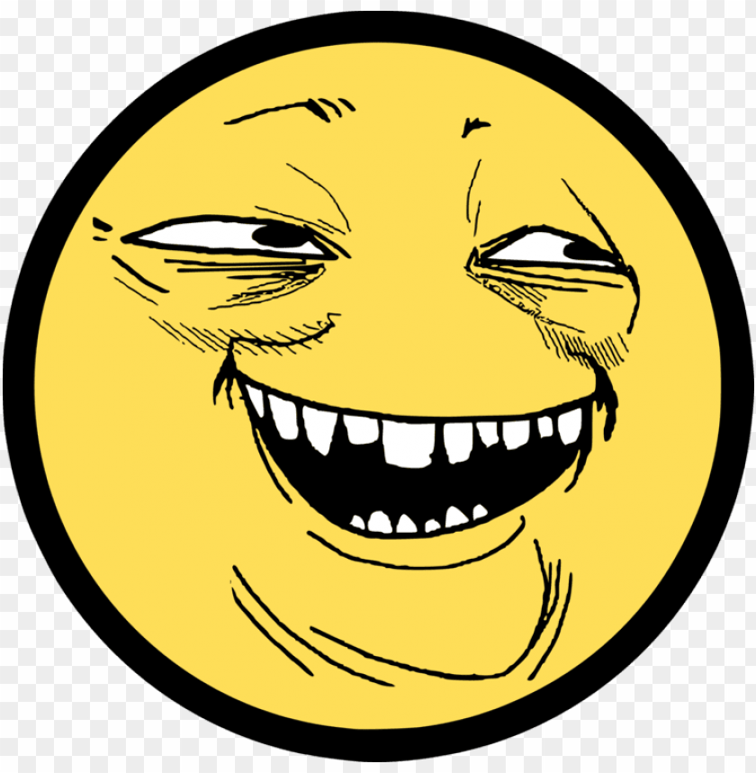 Free download | HD PNG best free troll face png image troll face smile ...
