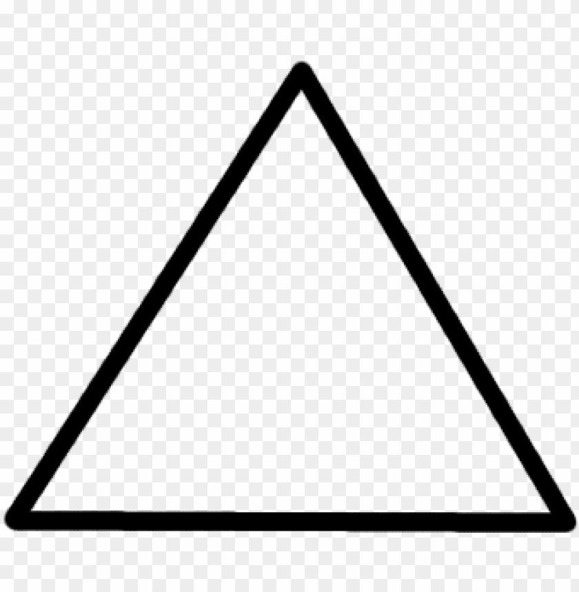 Free download | HD PNG big triangle outline shape triangle transparent ...