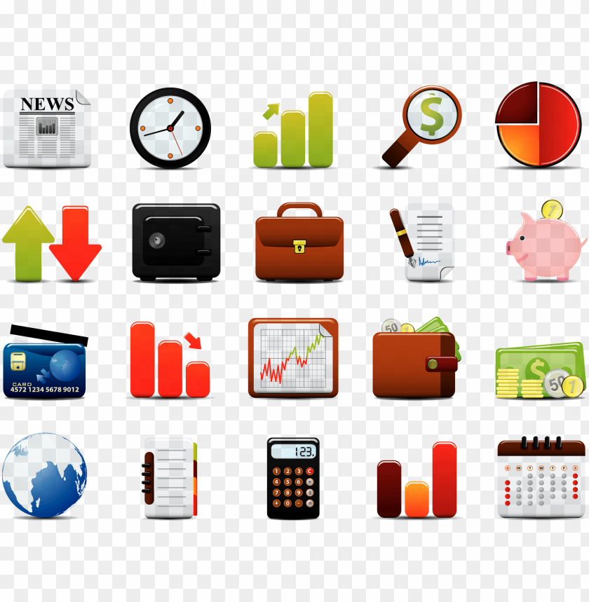Free download | HD PNG bigstock finance icon set finance ico PNG ...