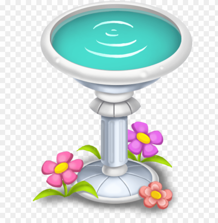 Free download | HD PNG bird bath cartoon bird bath PNG transparent with ...